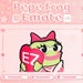Pepe Frog Emote Meme Heaert Twitch Gg Ez - Etsy
