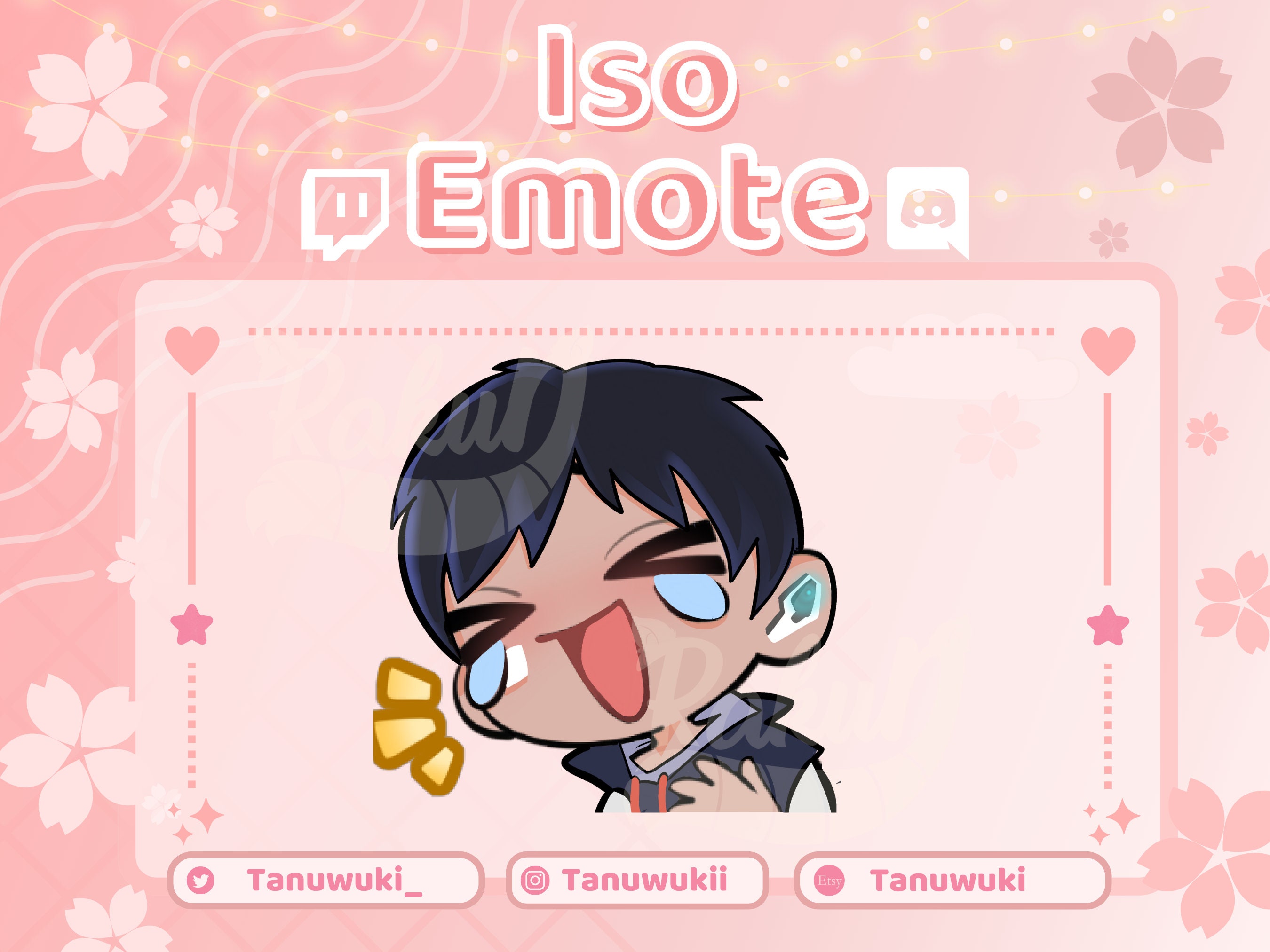 Iso Valorant Val Emote Twitch Discord Laugh - Etsy