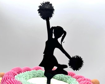 Custom Cheerleader Cake Topper - Etsy