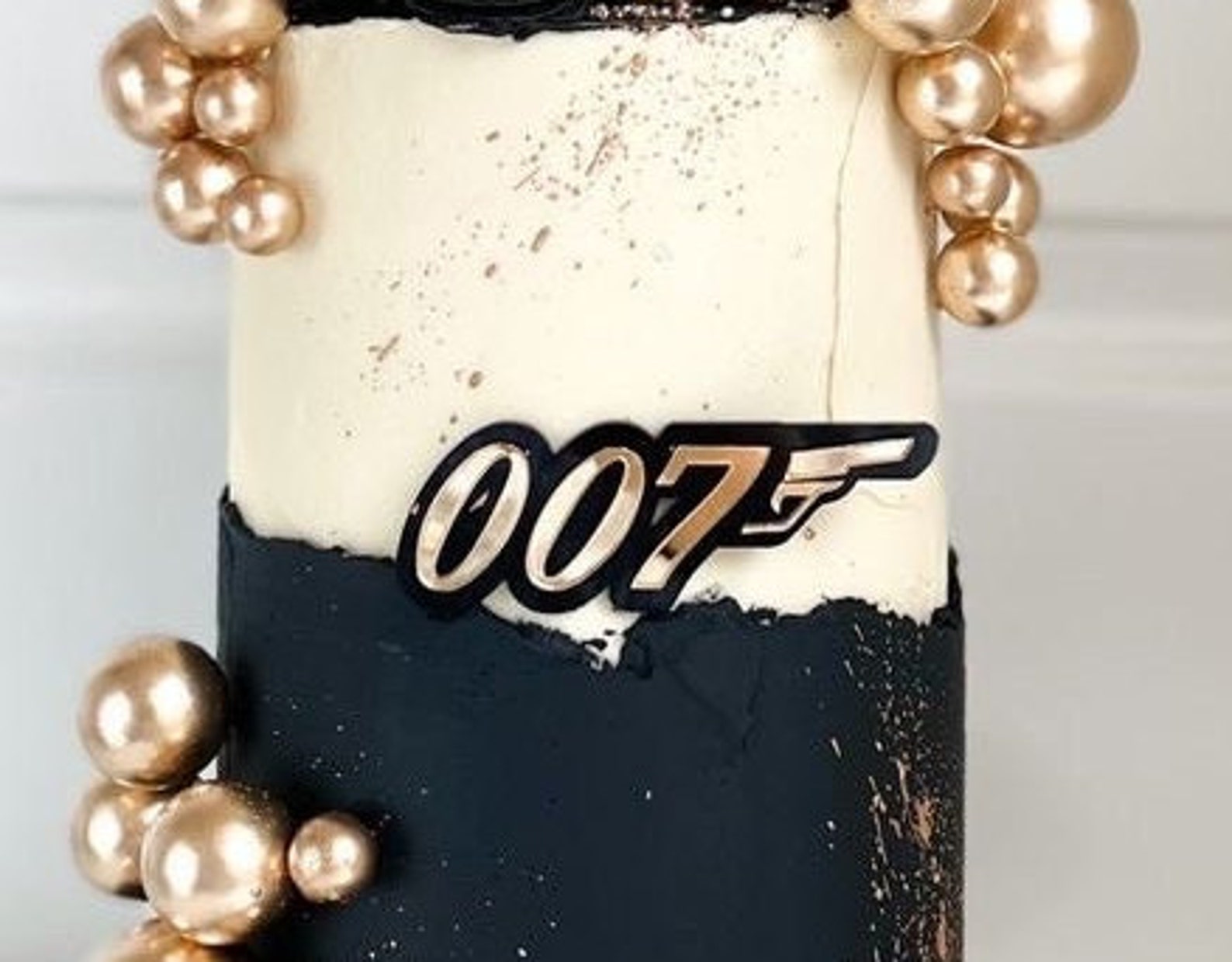 Personalised James Bond Cake Topper Etsy Uk