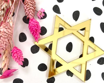 Star of David Cake Topper - Etsy