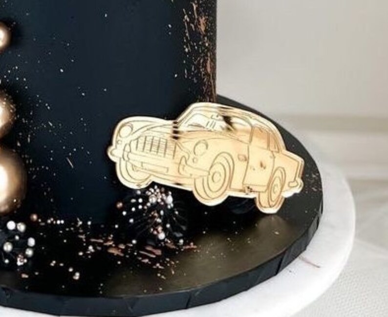Personalised James Bond Cake Topper Etsy Uk