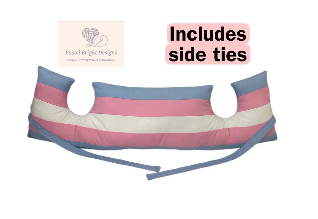 Top Surgery Pillow Post-op Hug Cushion Trans Pride Pillow LGBTQ Ice ...