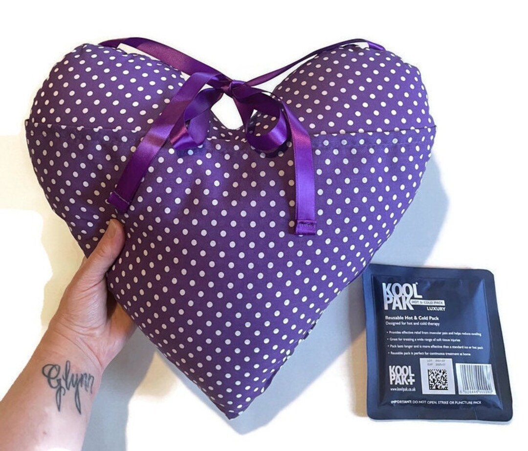 Large Mastectomy Lumpectomy Handmade Pillow. Pocket + Cold/heat Pad ...