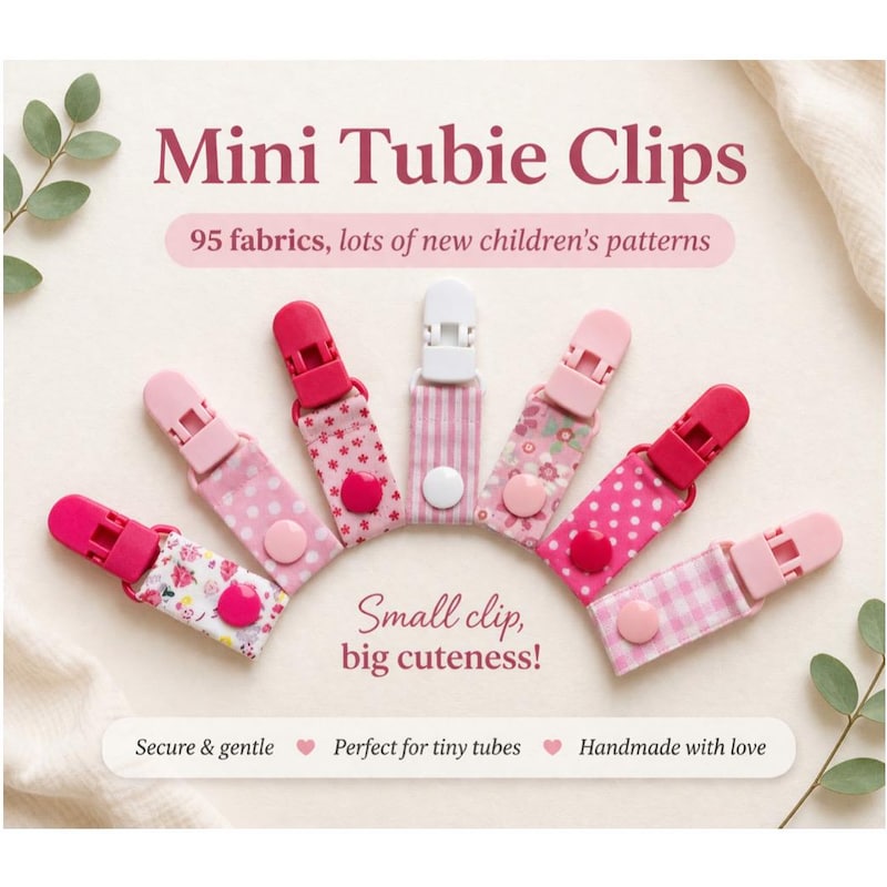 Small Pink Tubes - Etsy