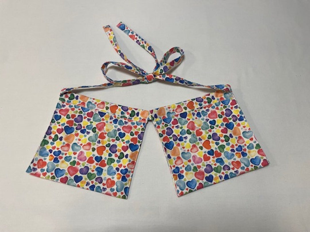 Rainbow Hearts Waist Drain Pockets Drain Tubes / Bulbs Holder Drainbag ...