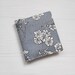 Cotton Organizer for Panty Liners. Gray Pad Storage Bag With Flowers ...
