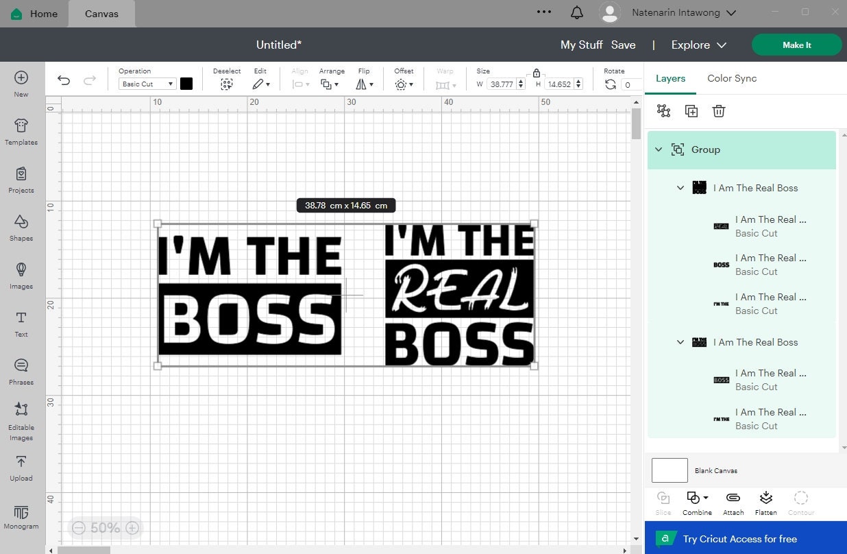 I'm the Boss SVG I'm the Real Boss SVG Funny Couples - Etsy