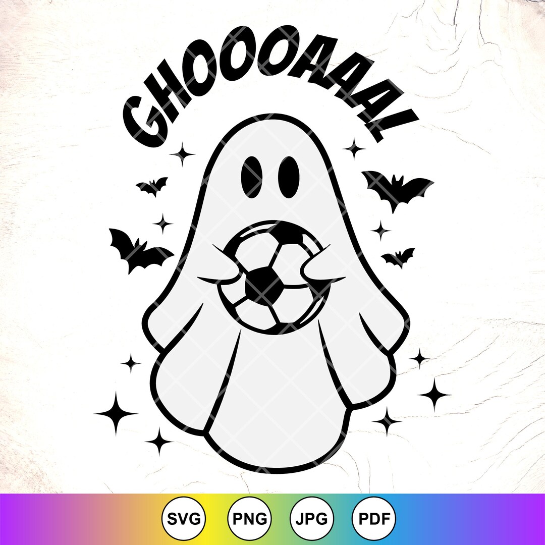 Soccer Svg,ghost Soccer Halloween Svg,sport Halloween Svg,ghost Clipart ...