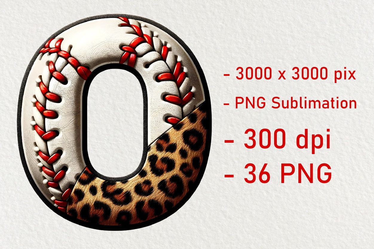 Baseball Alphabet Letters Clipart PNG Sublimation,baseball Letters ...
