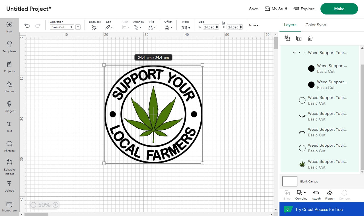 Support Your Local Farmers Weed SVG, Funny Weed Svg, Car Decal, Adult ...