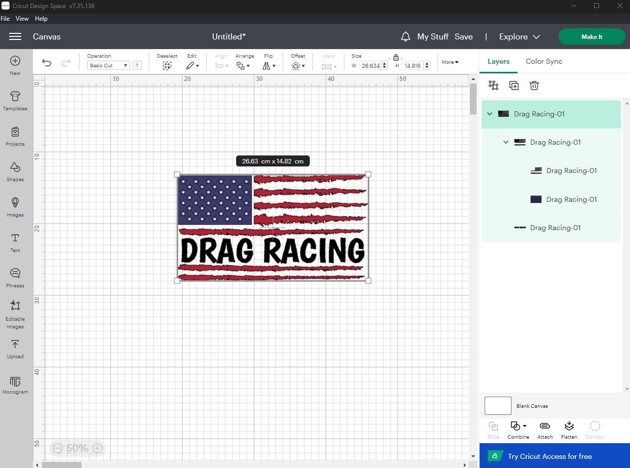 Patriotic Drag Racing SVG: American Flag, Race Car Clipart,cricut Cut ...