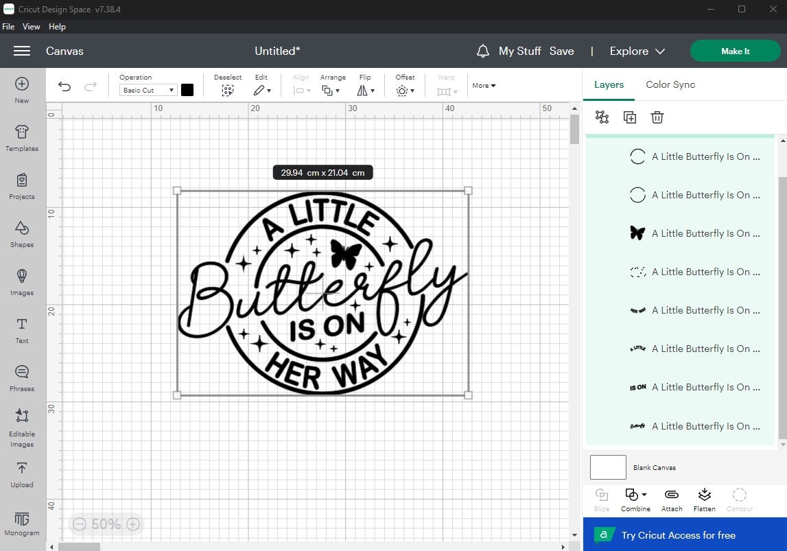 Butterfly Baby Shower SVG: Girl Bedroom Decor,little Butterfly,cricut ...