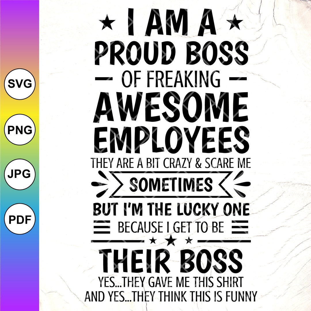 I Am A Proud Boss Svg,boss Svg, CEO Svg,boss Gifts, Entrepreneur Svg ...