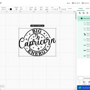 Big Capricorn Energy Svg,zodiac Sign Svg,astrological Svg,astrology Svg ...