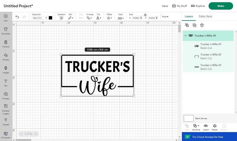 Trucker's Wife SVG: Truck Life Design ,cricut Cut Files, Digital ...