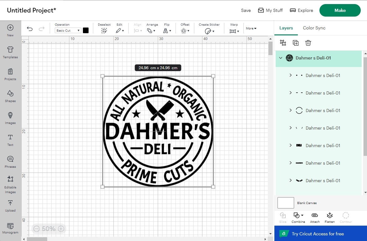 Dahmer's Deli SVG: Funny Sarcastic Halloween Horror Crime ,cricut Cut ...