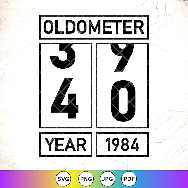 Oldometer Svg - Etsy