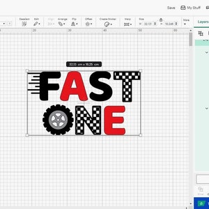 Race Car 1st Birthday SVG: Fast One Design,birthday Boy,cricut Cut ...