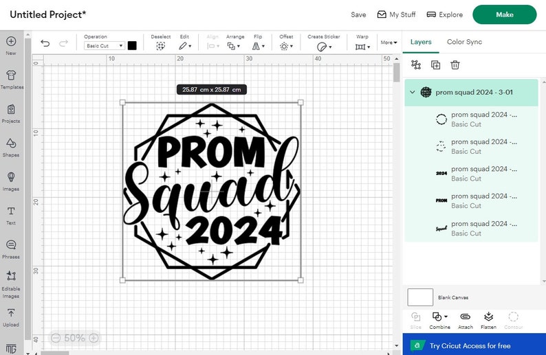 Prom Squad 2024 Svg, Graduación svg, school prom svg, Fin de la escuela ...