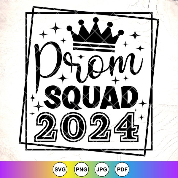 Prom 2024 Svg - Etsy