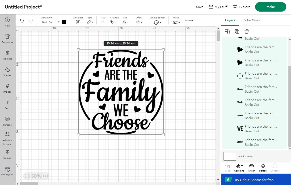 Friends Are Family SVG: Friendship Farmhouse Decor,cricut Cut Files ...