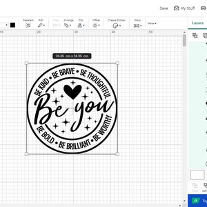 Be You SVG, Motivational Quote Svg, Inspirational Gift Svg ...
