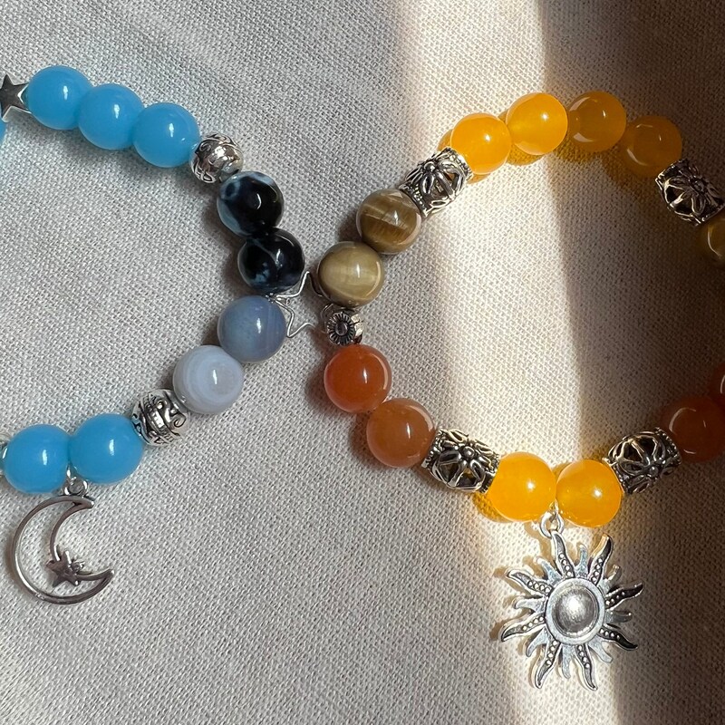 Sun and Moon Beads - Etsy