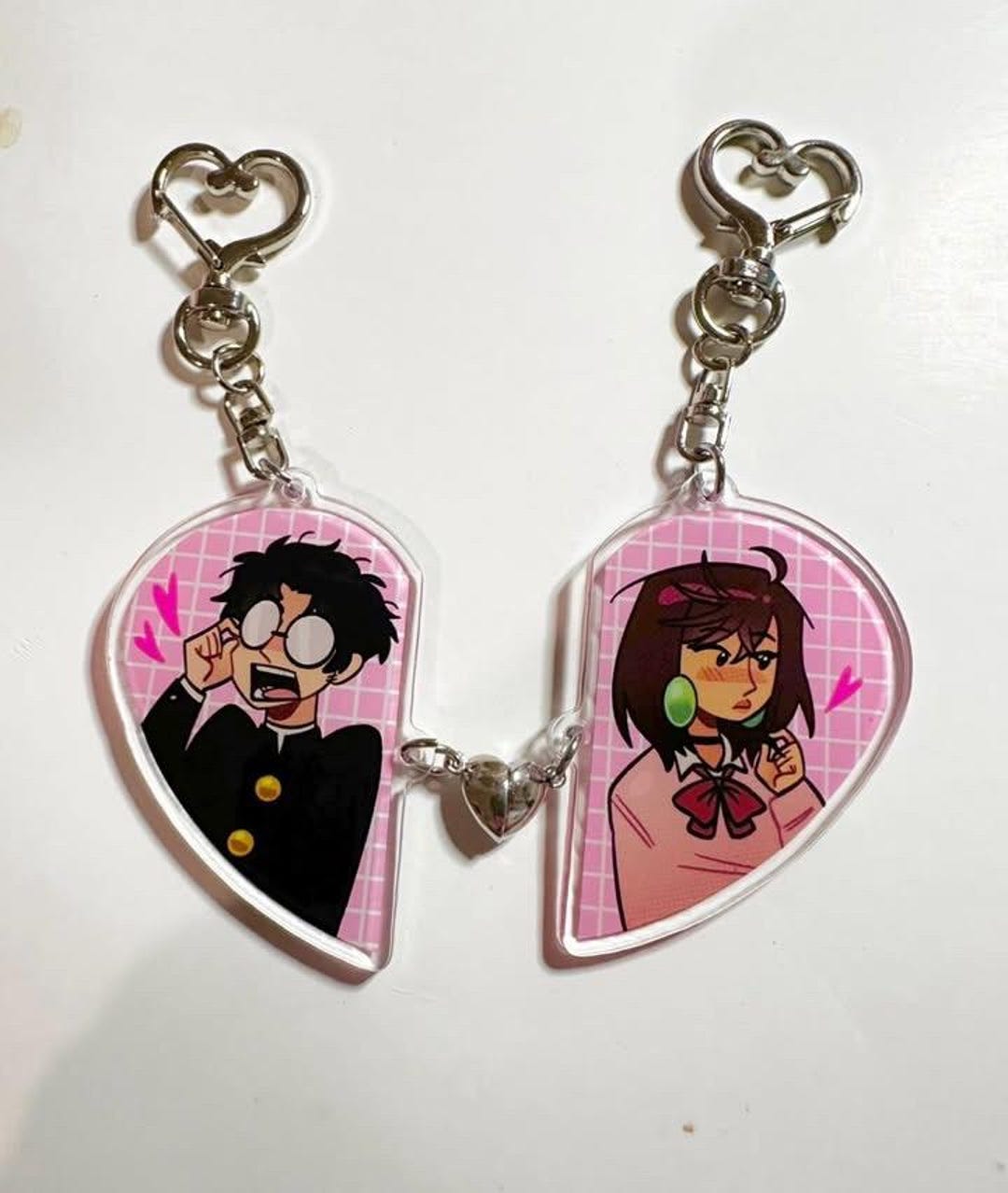 Dandadan Matching Keychains!! - Etsy