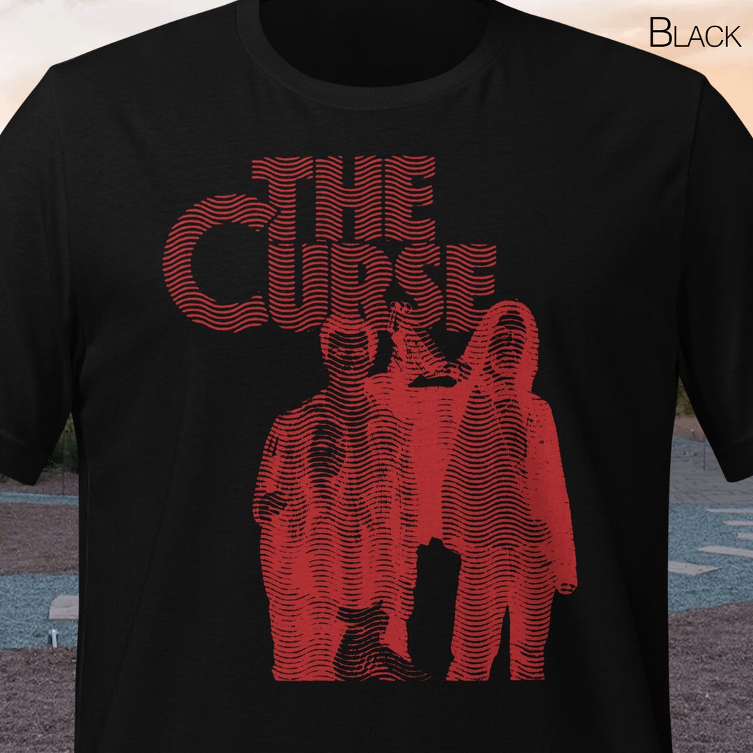 The Curse Shirt Wavy Print red Ink - Etsy