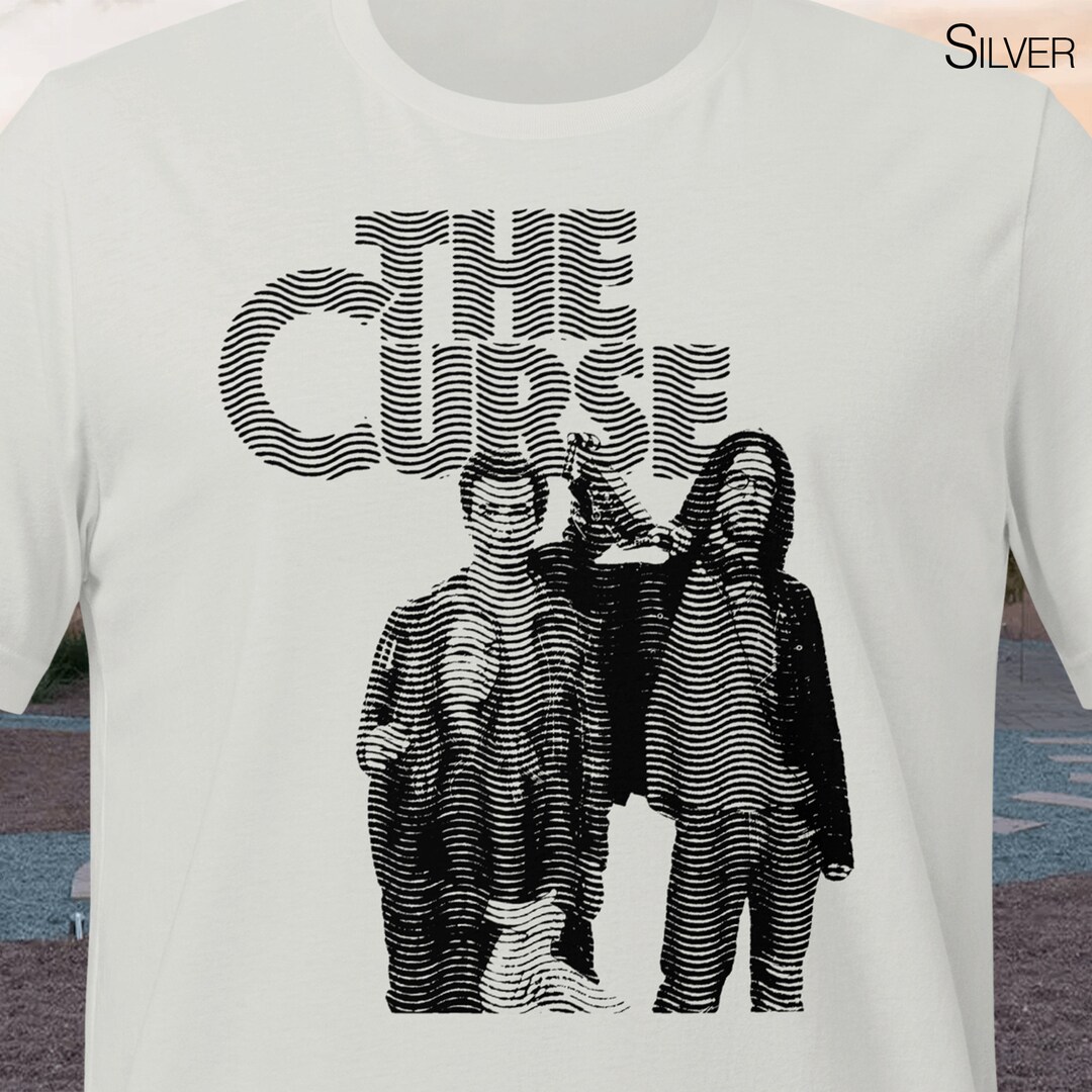 The Curse Shirt Wavy Print black Ink - Etsy