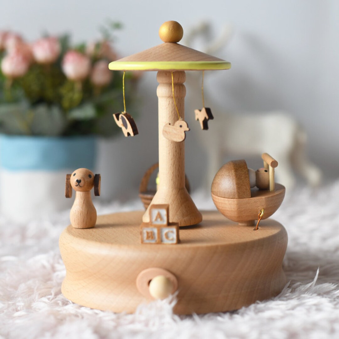 Personalized Wooden Handmade Music Box,customized Music Box,cradle ...