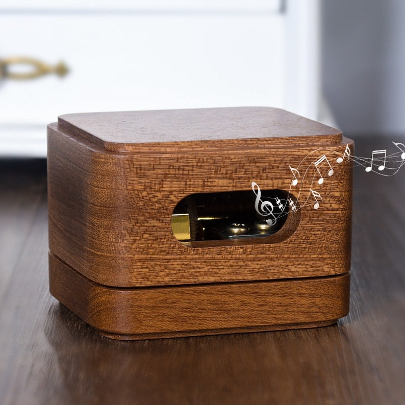 Personalized Wooden Music Box Customized Handmade Music Box - Etsy