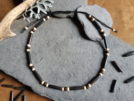 Indian bone necklace store