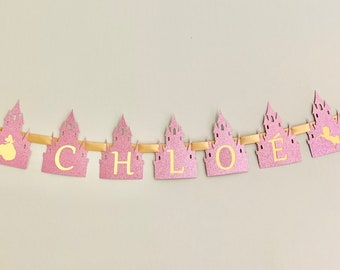 Castle Party Banner EDITABLE Printable PDF Wall Decor Princess Knight ...