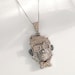 Iced Out Monkey Pendant Necklace Wearing Goggles Funky Monkey Hip Hop ...