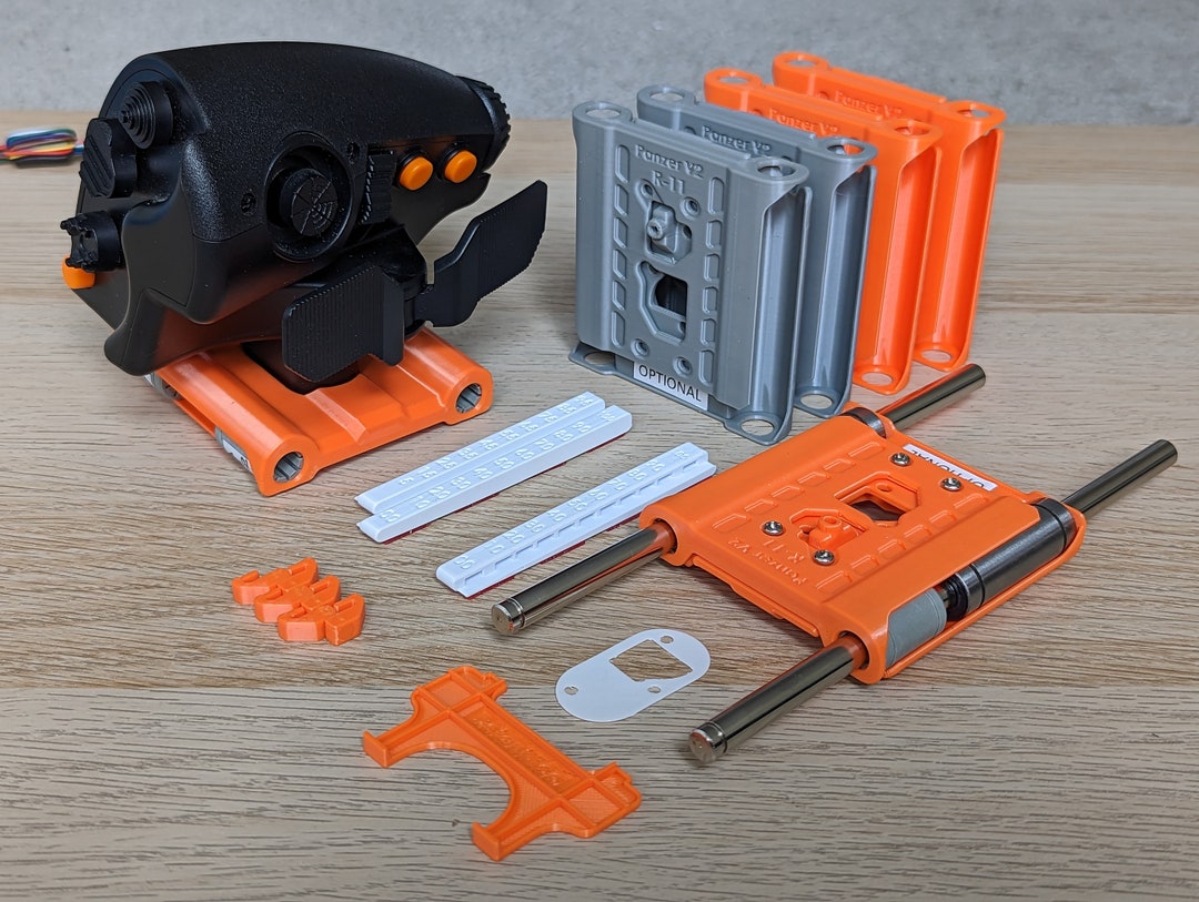 Panzer V3 Slider Mod - Thrustmaster T16000M - TWCS Throttle - Linear ...