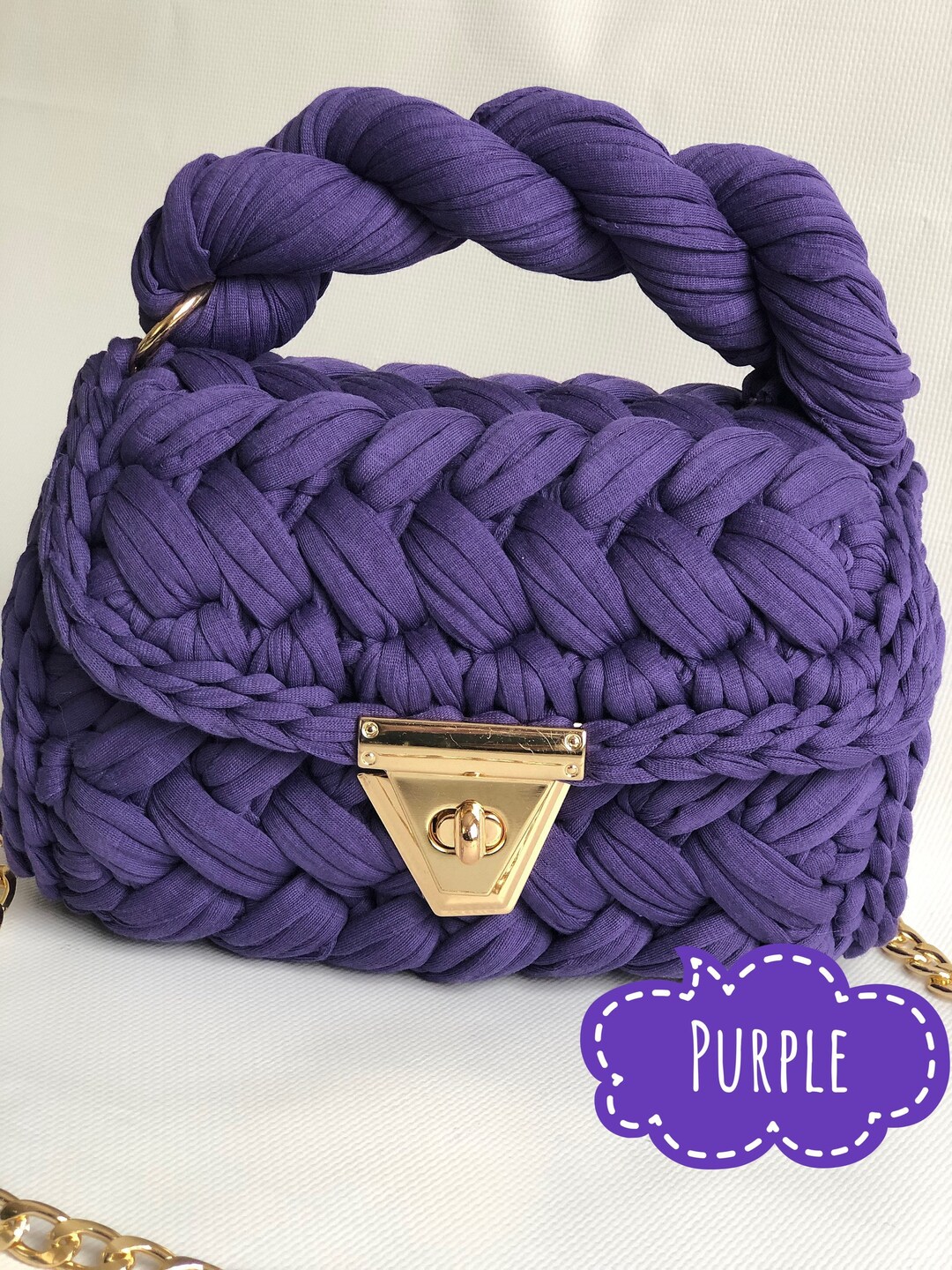 Capri Luxury Shoulder Crochet Women Handmade Bag - Etsy