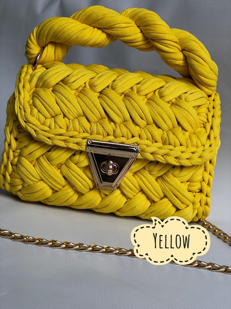 Handmade Crochet Capri Luxury Women Bag | Etsy