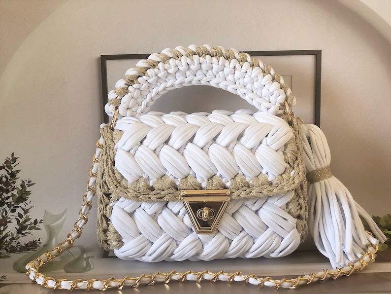 Handmade Crochet Bag/ Luxury Designer Bag/ Personalized - Etsy