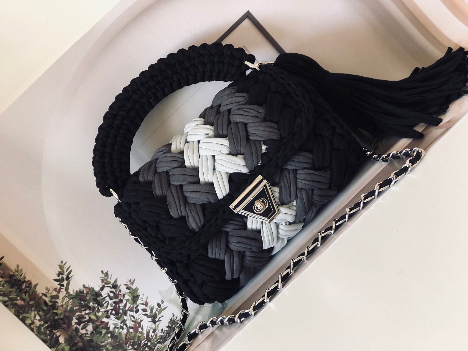 Multi Color Bag/ Colorful Crochet Bag/handmade Personalized - Etsy