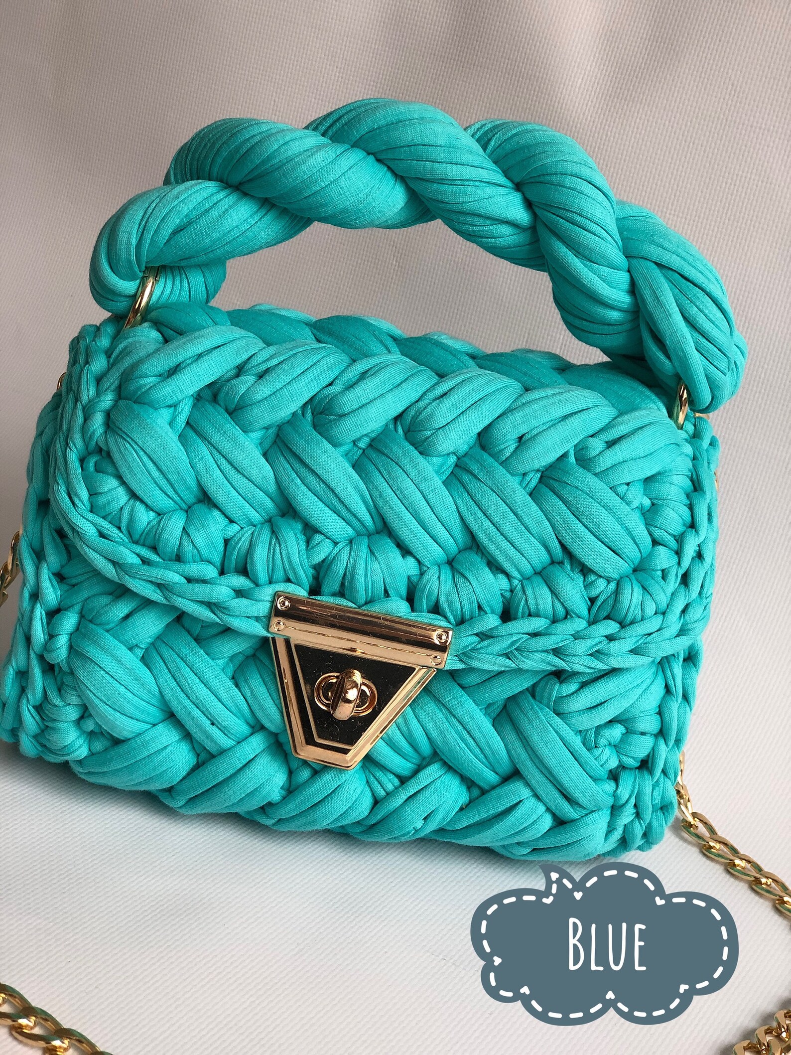 Handmade Crochet Capri Luxury Women Bag | Etsy