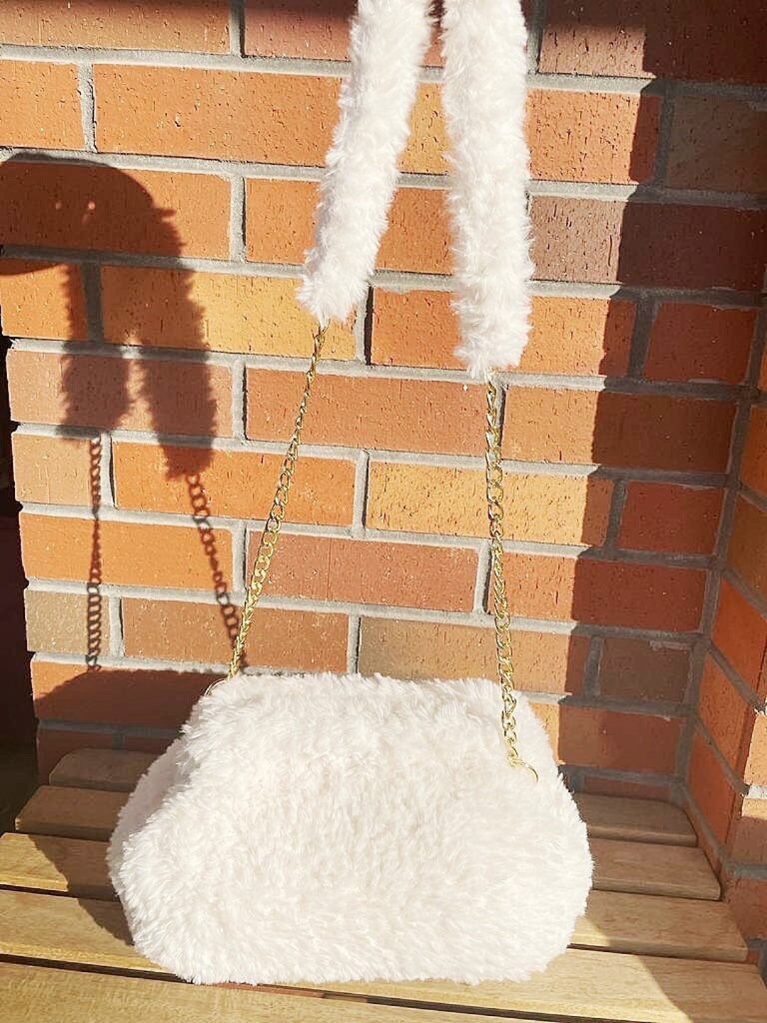 Teddy Fleece Clutch,sherpa Teddy Crossbody Bag,wool Teddy Bag,handmade ...