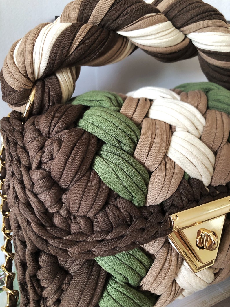 Multi Color Handmade Bag / Crochet Colorful Bag/ Personalized - Etsy