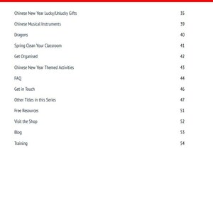 Chinese New Year Sensory Story Teaching Resource Pack With Themed ...