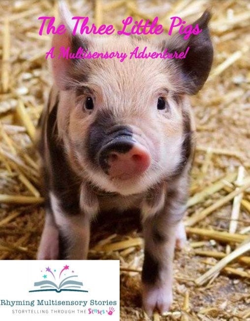 The Three Little Pigs Sensory Story Teaching Resource Pack With Themed ...