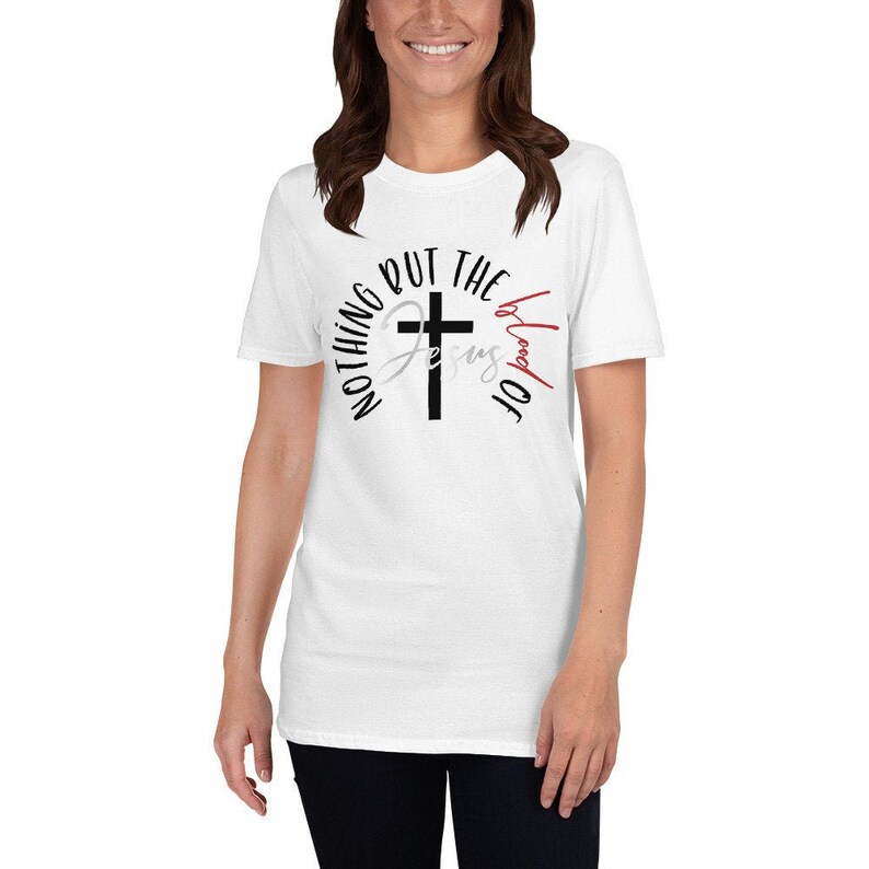 Nothing but the Blood of Jesus Short-sleeve Unisex T-shirt - Etsy