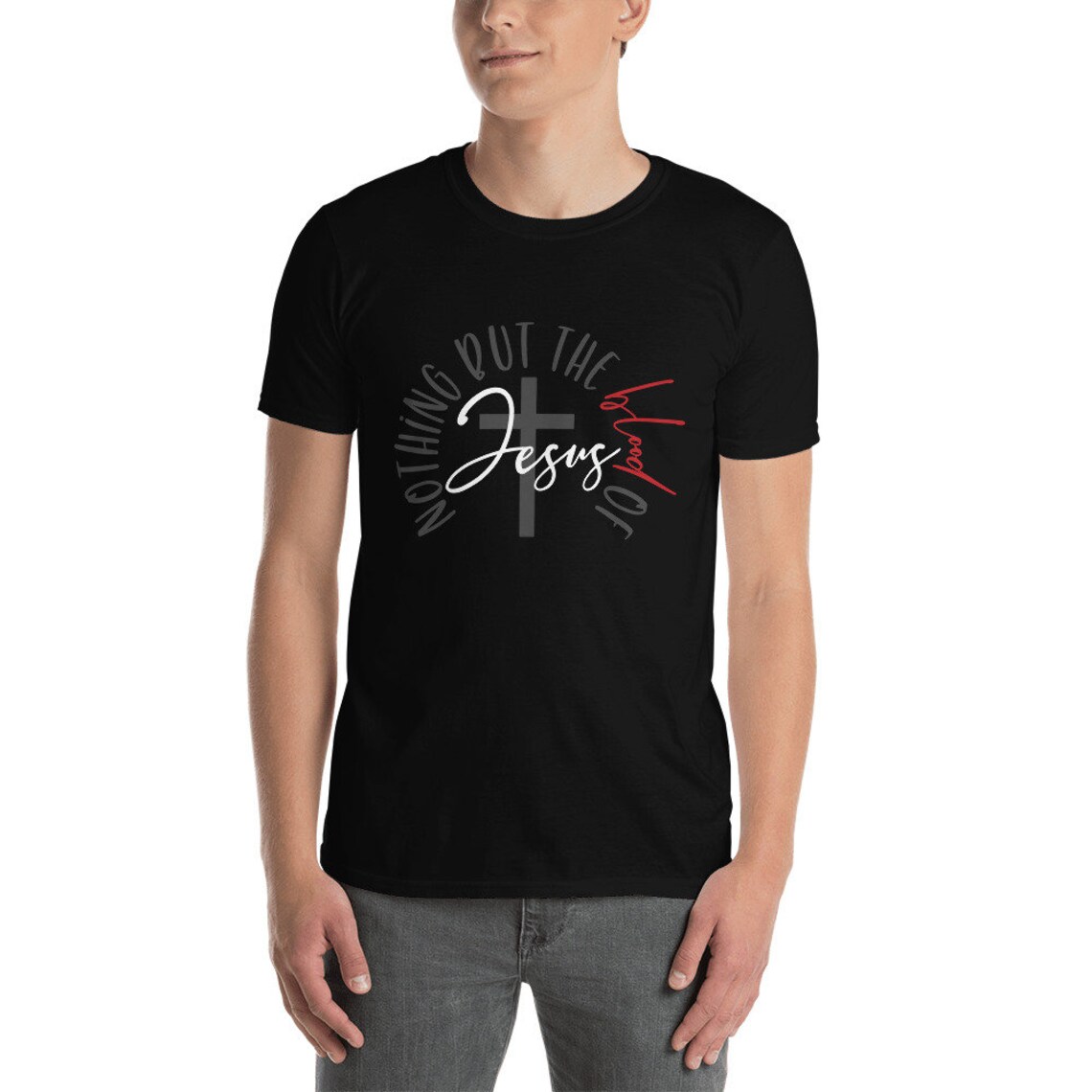 Nothing but the Blood of Jesus Short-sleeve Unisex T-shirt - Etsy