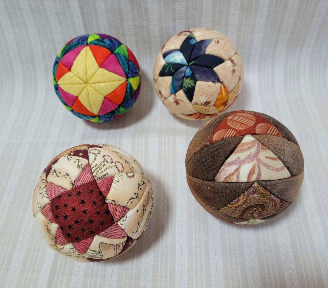 Quilt Pattern Kimekomi Work Technique Set of 4 - Etsy