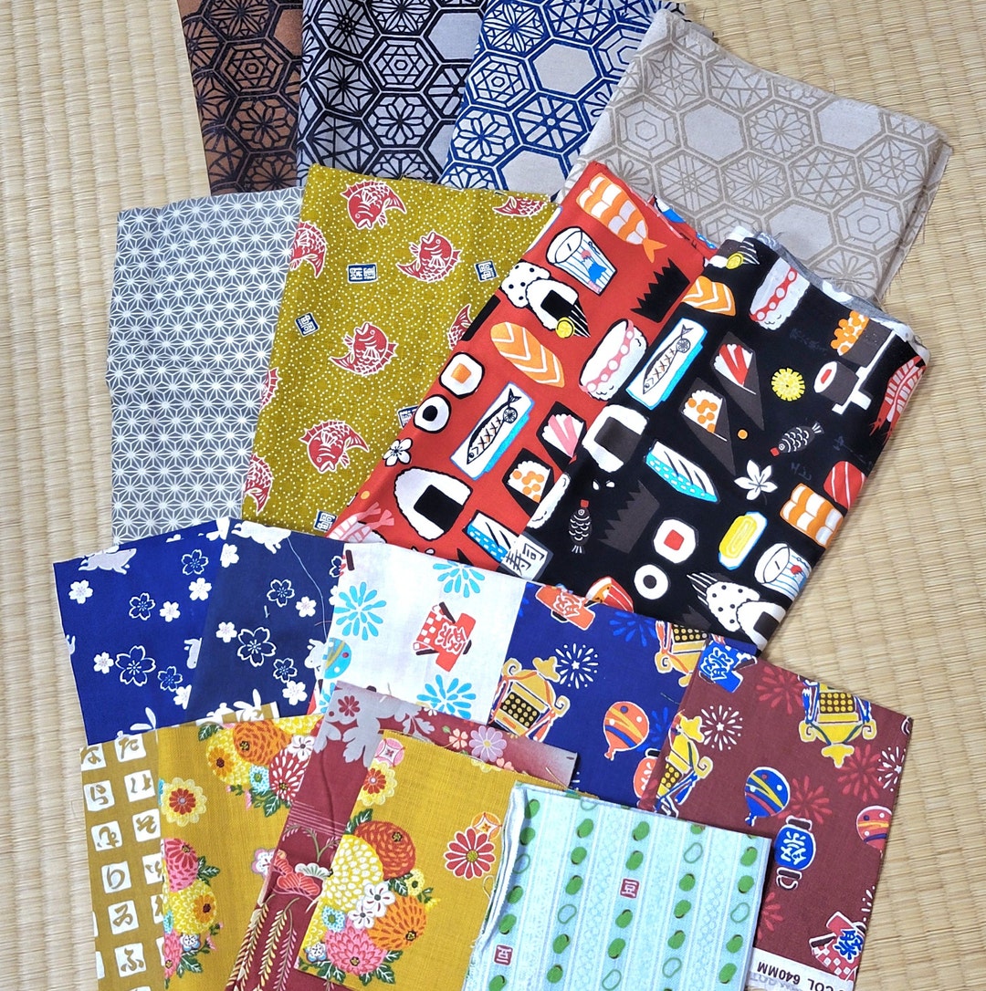 A Collection of Japanese Patterns and Fabrics. It's Like a Goody Bag ...